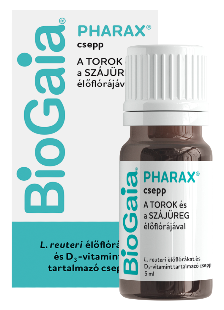 BioGaia® Pharax® csepp - BioGaia